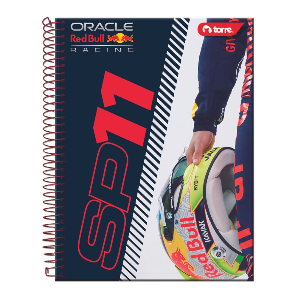 Cuaderno Top Redbull Racing 7mm 150hjs