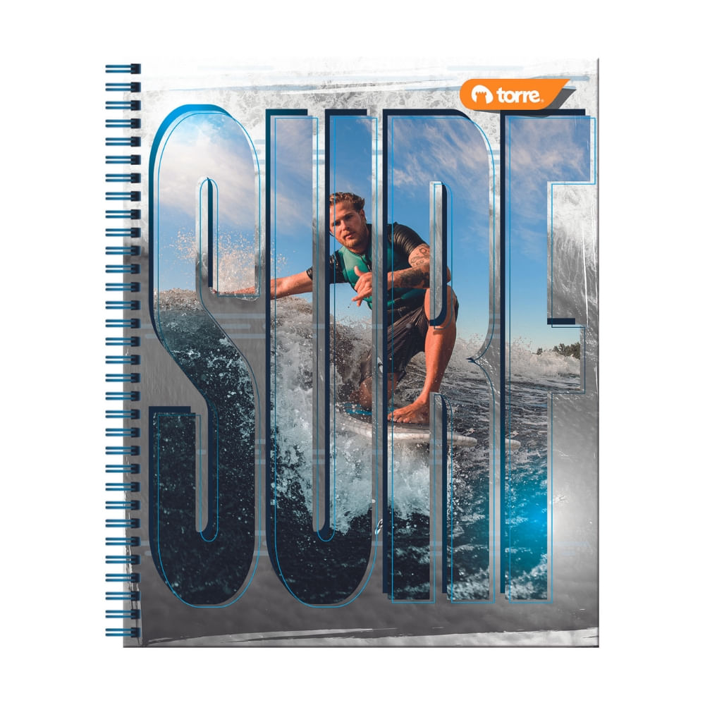 Cuaderno Universitario Deporte Extremo 7mm 100 Hjs.