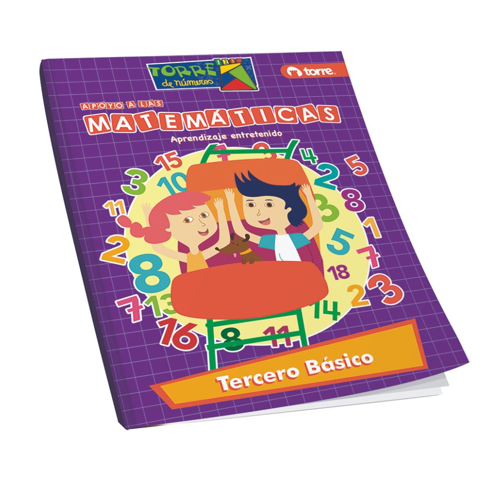 Cuaderno Matemáticas 3° Básico 64 Hjs.