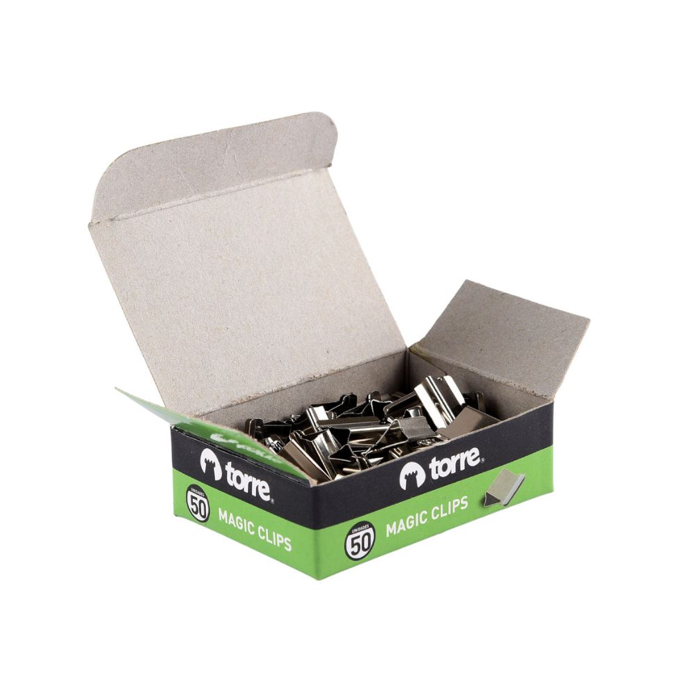 Caja Magic Clips 50 Unid.