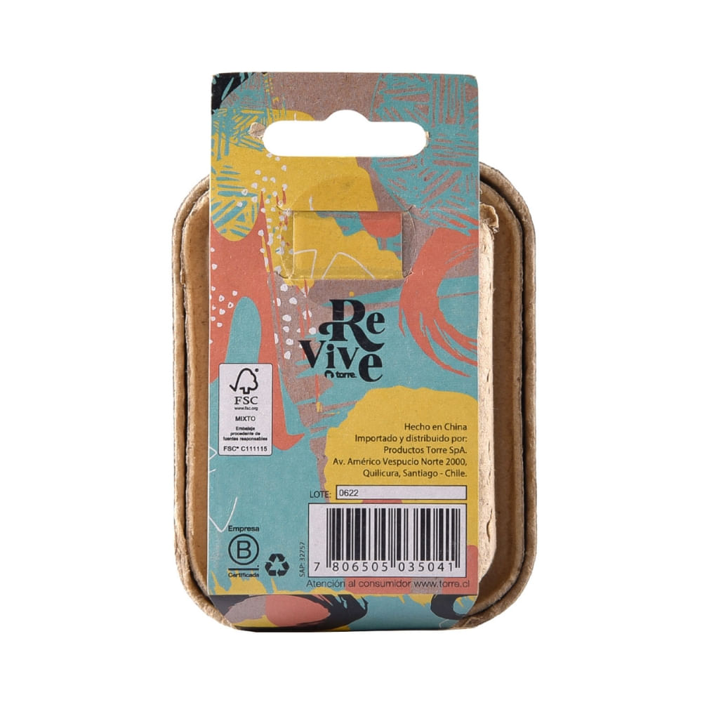 Doble Clips Revive 19 mm 12 Unid.